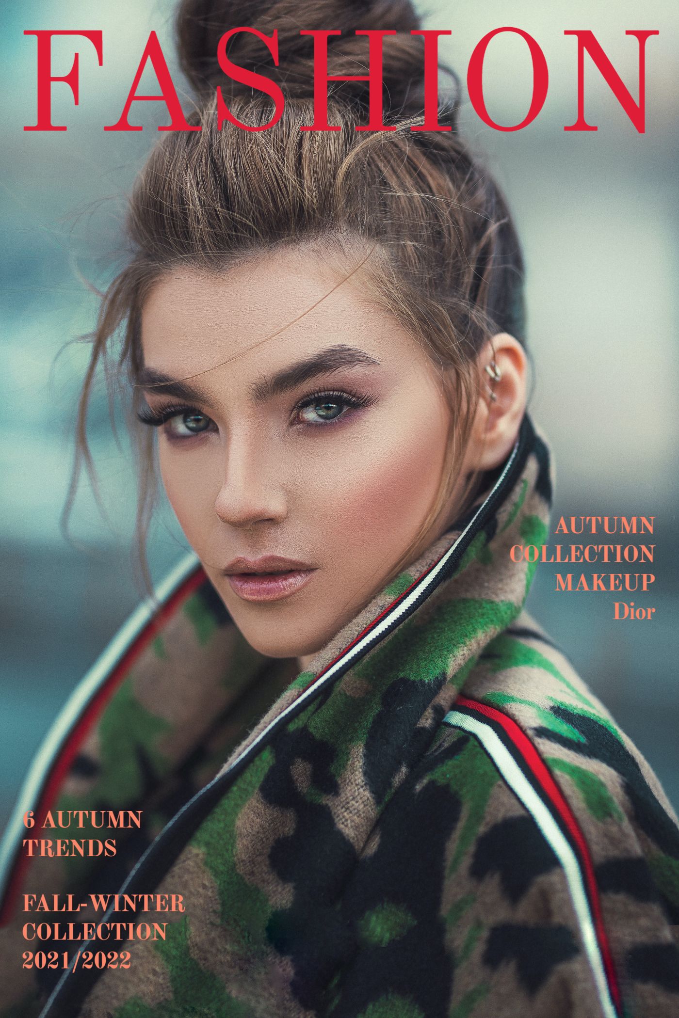 Fashion Magazine Cover - Mockup Generator